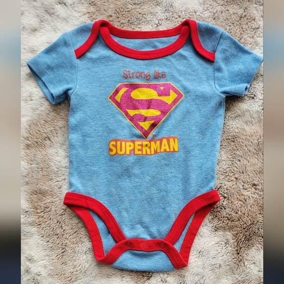 Justice League | One Pieces | Justice League Superman Onsie | Poshmark